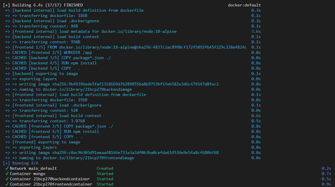 Docker Containerization | Siddhant Engineer